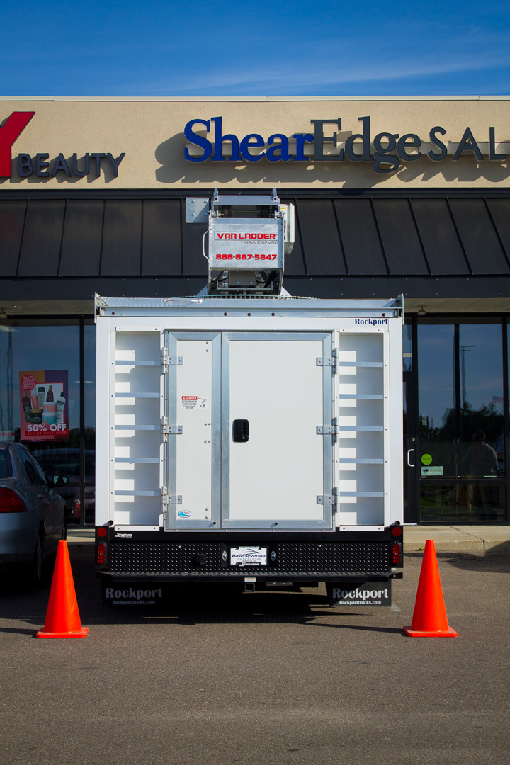 Chassis and Box - Van Ladder Bucket Trucks